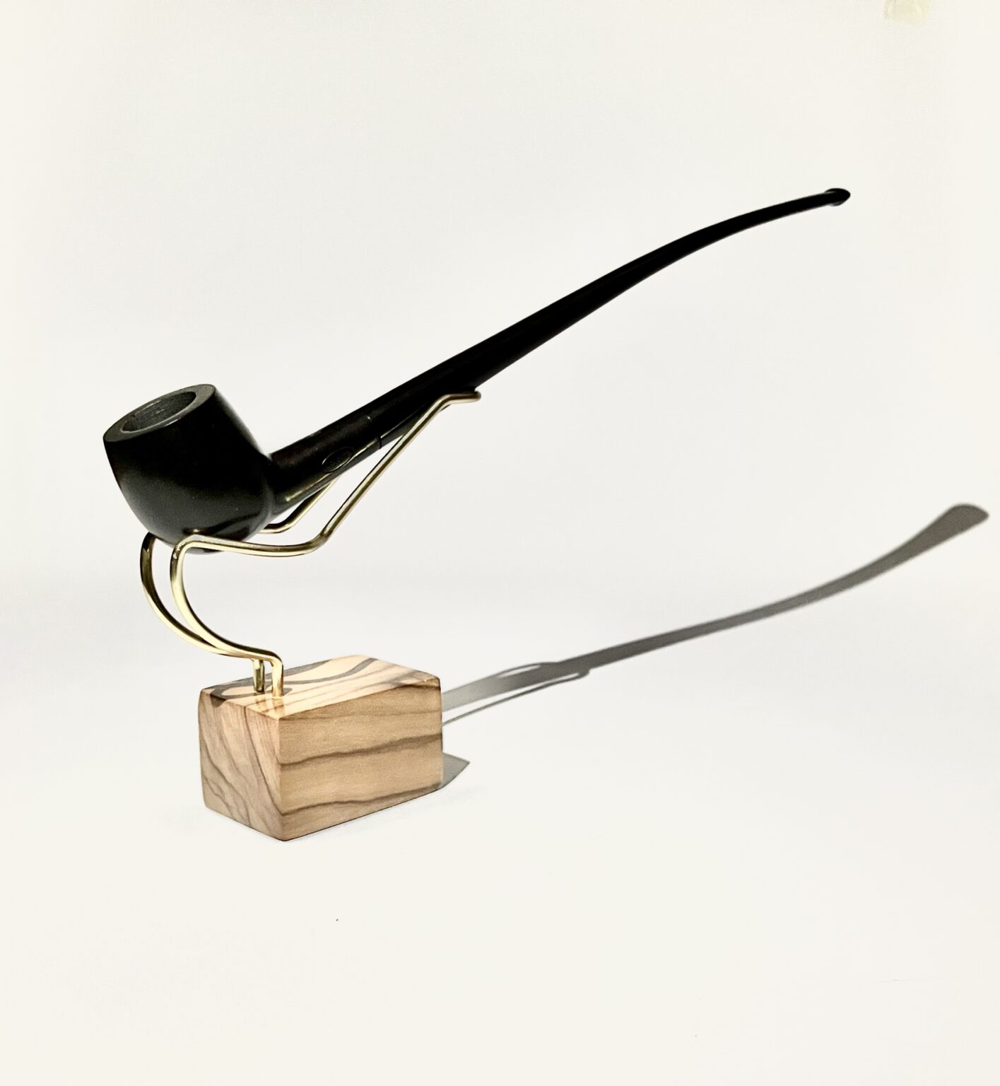 Sarome Churchwarden - Natural Smooth Slight Bent Apple Pipe (no. 6225 ...